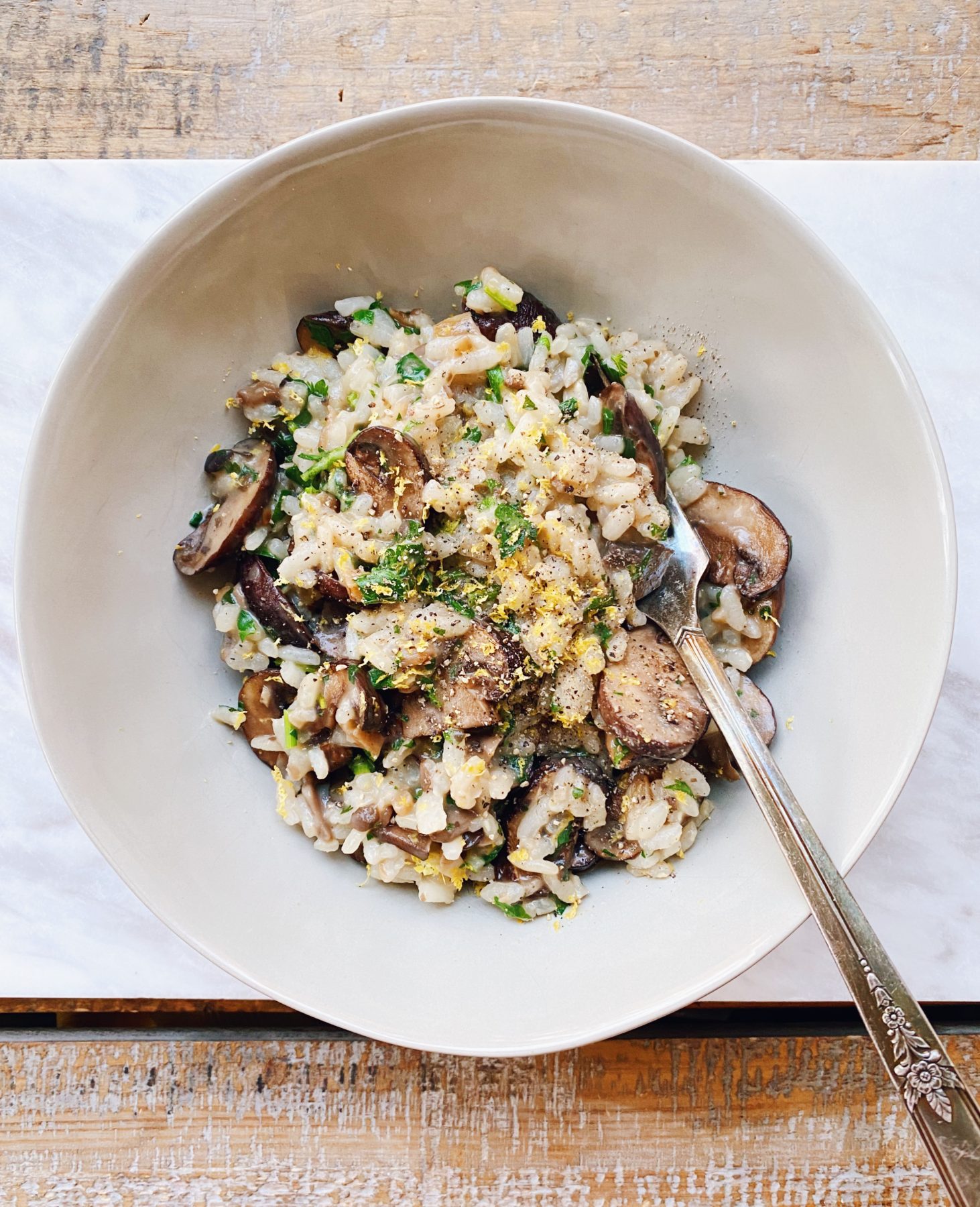McDaniel's Short-Cuts | Meditteranean Roasted Mushroom Risotto